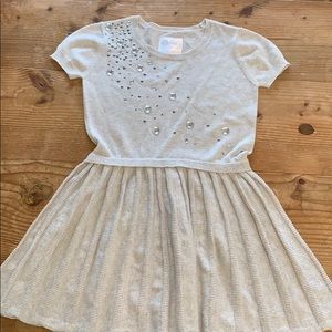 Justice | Dresses | Justice Silver Sparkle Dress | Poshmark